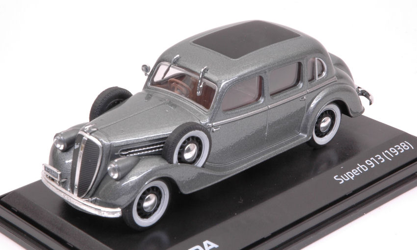 BALOCCO Ingrosso Modellismo Online . SKODA SUPERB 913 1938 SILVER 1:43
