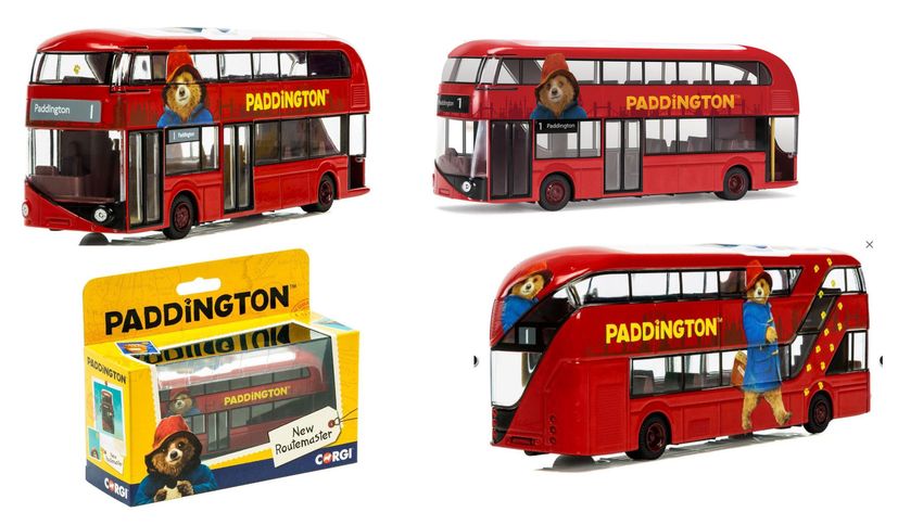 BALOCCO Ingrosso Modellismo Online . PADDINGTON BEAR BUS cm 15 1:76