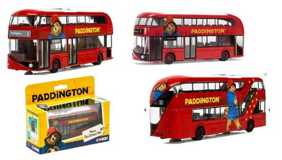 BALOCCO Ingrosso Modellismo Online . PADDINGTON BEAR BUS cm 15 1:76