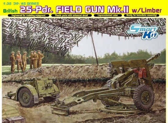 BALOCCO Ingrosso Modellismo Online . BRITISH 25 PDR FIELD GUN MK.II KIT ...