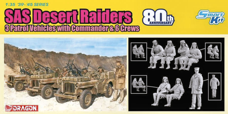 BALOCCO Ingrosso Modellismo Online . SAS 4x4 TRUCK UNIT W/COMMANDER AND ...